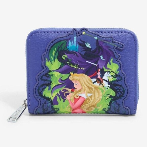 Loungefly | Bags | Loungefly Disney Sleeping Beauty Wallet Aurora ...